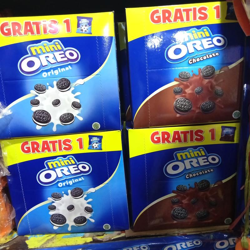 biskuit camilan snack mini oreo box isi 10 - Shop | Tokopedia
