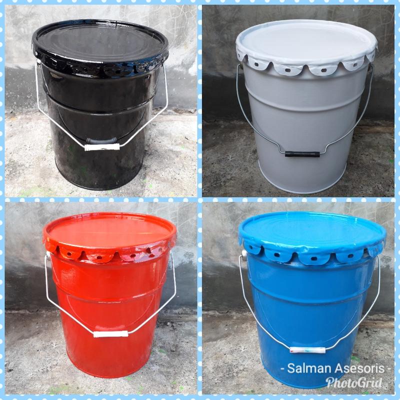 Tong Besi 20 Liter Tempat Bakar Sampah - Shop | Tokopedia