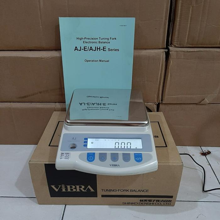 Jual Timbangan Analitical Balance Merk Vibra type AJ kapasitas 2200gr x ...