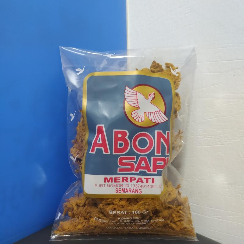 Abon Sapi Crispy Merpati. Oleh oleh khas semarang. - Shop | Tokopedia