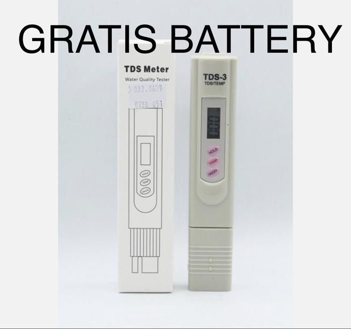Jual TDS TDS-3 Meter Alat Ukur Test Kualitas Air Portable Measuring ...