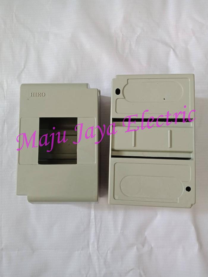 Jual Box MCB Outbow 2 Lubang Phase Tempel OB Rumah MCB Tempel 2 Grup ...