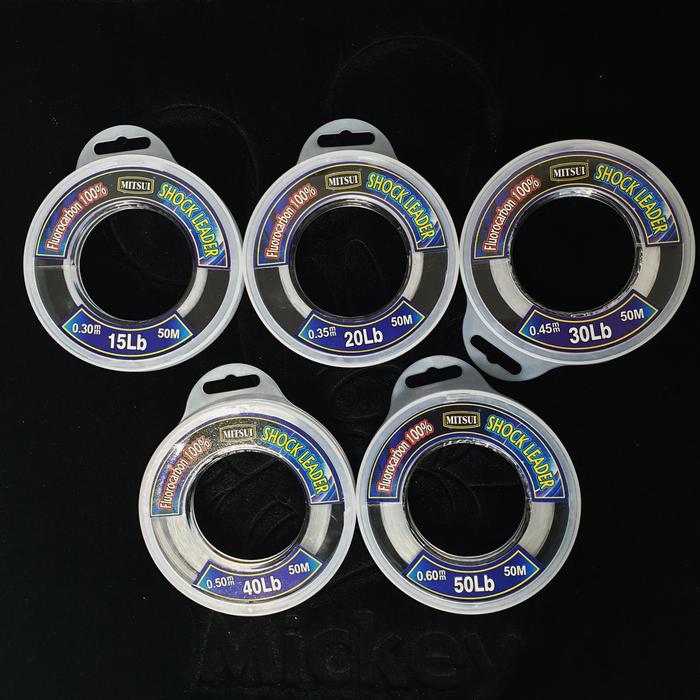 Jual Mitsui Shock Leader Fluorocarbon 50M - 30 LB - Kota Tangerang ...