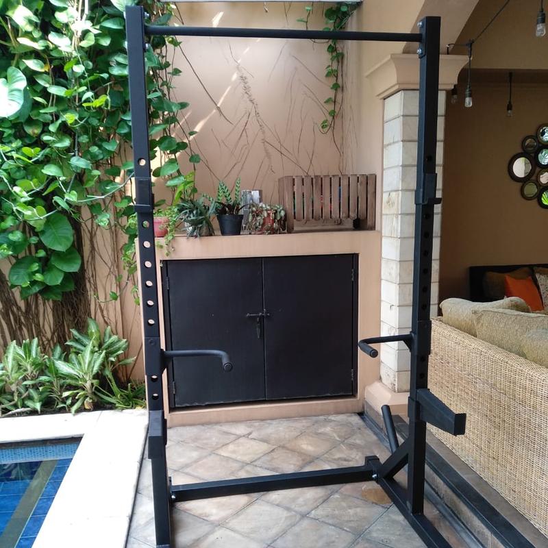 Squat stand Squatrack penyangga stick bench press pull up bar dipping ...