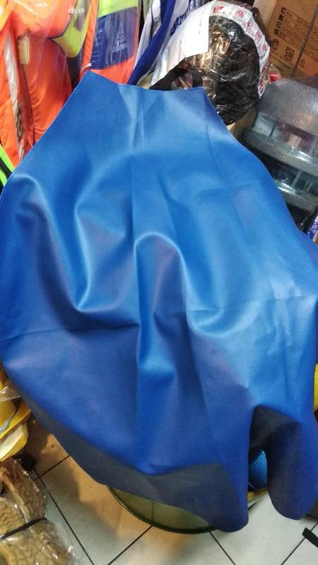 Apron PVC 120cm Biru/Hitam - Shop | Tokopedia