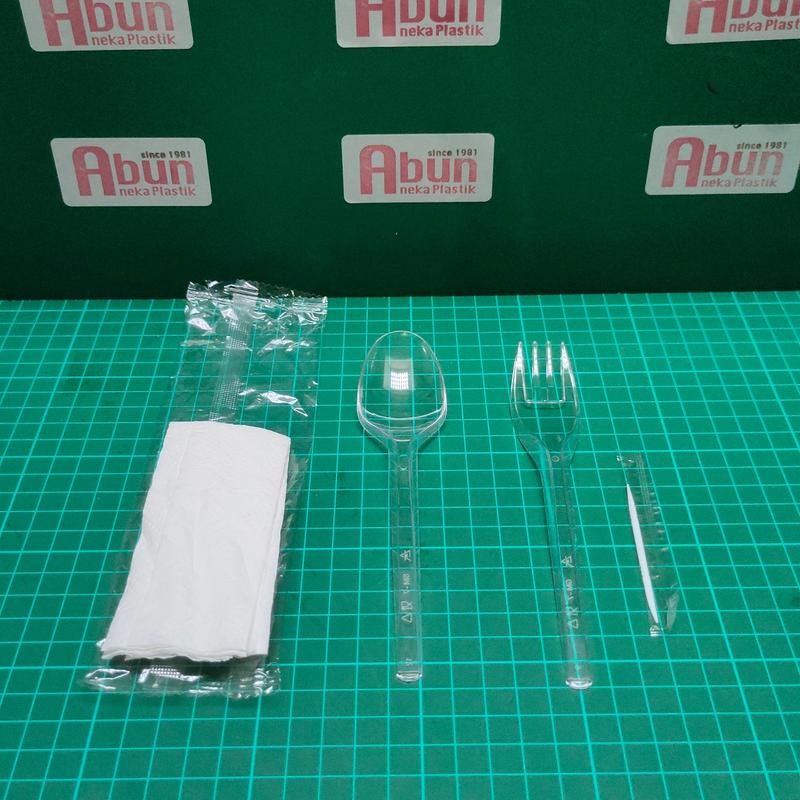 Sendok Garpu Tissue Set 4in1 Wingoh Bening (Factory Tailored) - Shop ...