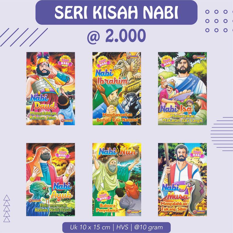 BUKU CERITA: SERI KISAH NABI - Shop | Tokopedia