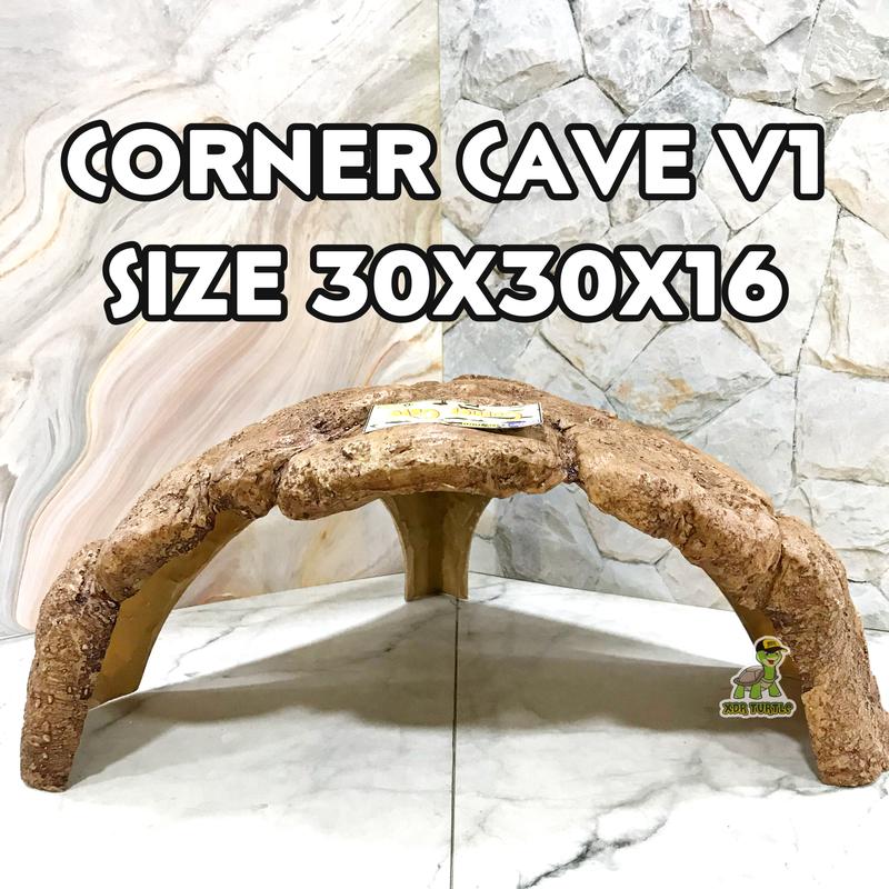 CORNER CAVE V1 HIDING CAVE RUMAH TORTO SULCATA PARDALIS BALLPYTHOON ...
