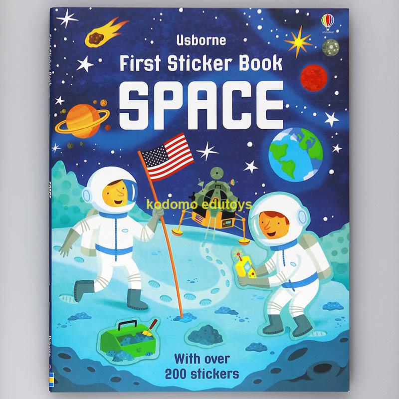 Usborne First Sticker Book - Space,Buku Import Aktifitas Anak - Shop ...