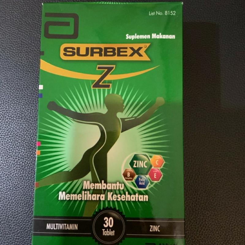 Surbex Z box isi 30 tablet - Shop | Tokopedia