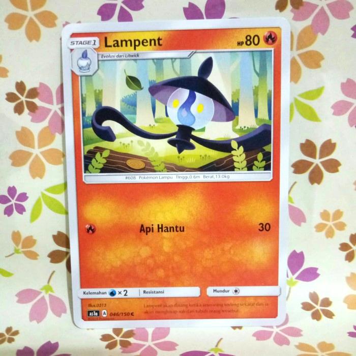 lampent c as1a 046/150 pokemon tcg indonesia - Shop | Tokopedia