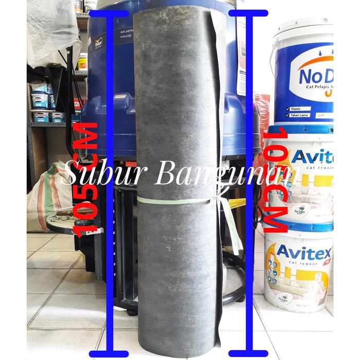 Jual Karpet Talang Hitam / Karpet Atap / Karet Talang Walet 110 CM ...