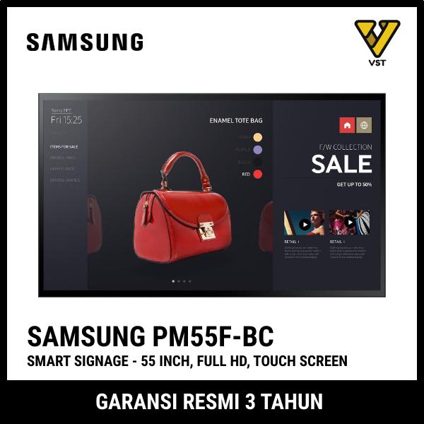 Jual Samsung Touch Screen Signage 55 Inch - P/N : PM55F-BC - Jakarta ...