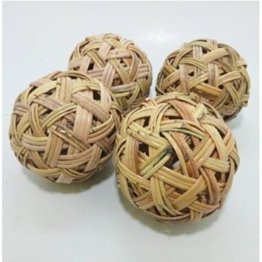 Bola sepak Takraw Rotan - bola rotan padat Lokal grosir - Shop | Tokopedia