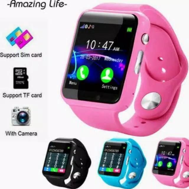 Jam HP JAM AIMO Smartwatch A1 U10 Kids Anti lost | Jam Tangan A1 ANAK ...