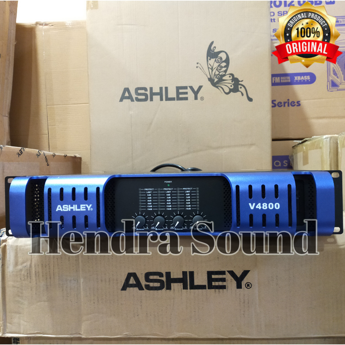 Jual POWER AMPLIFIER ASHLEY V4800 V 4800 ( 4 CHANNEL ) ORIGINAL - Kota ...