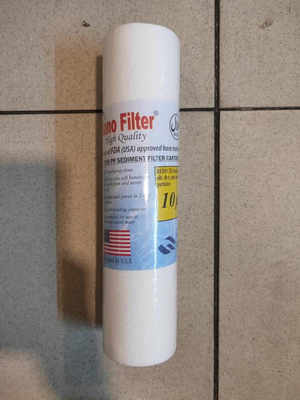 Sedimen Spun Filter Air 10 Micron 10 In Nano - Shop | Tokopedia