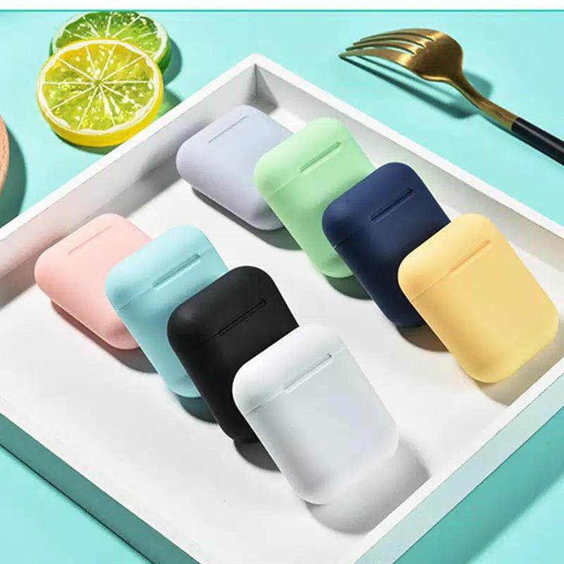 Headset Bluetooth Inpods 12 Macaron Earphone Android IOS - Shop | Tokopedia