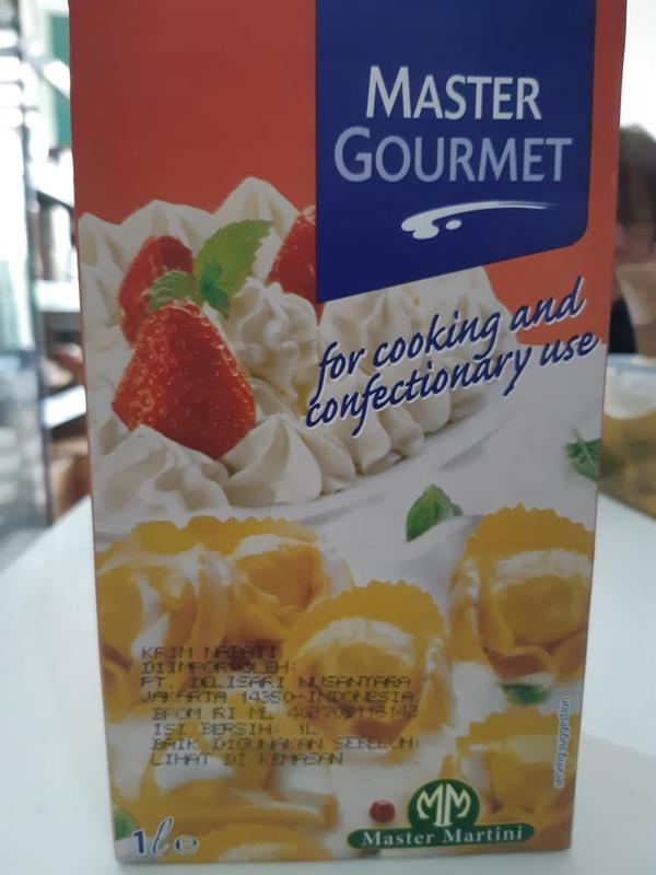 Cooking Cream Master Gourmet 1lt x 12 - Shop | Tokopedia