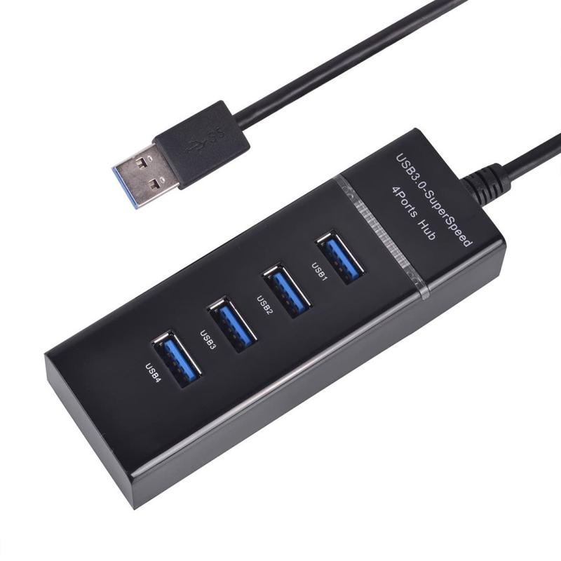 USB HUB 3.0 4 Port super speed 5Gbps with Led panjang kabel - Shop ...