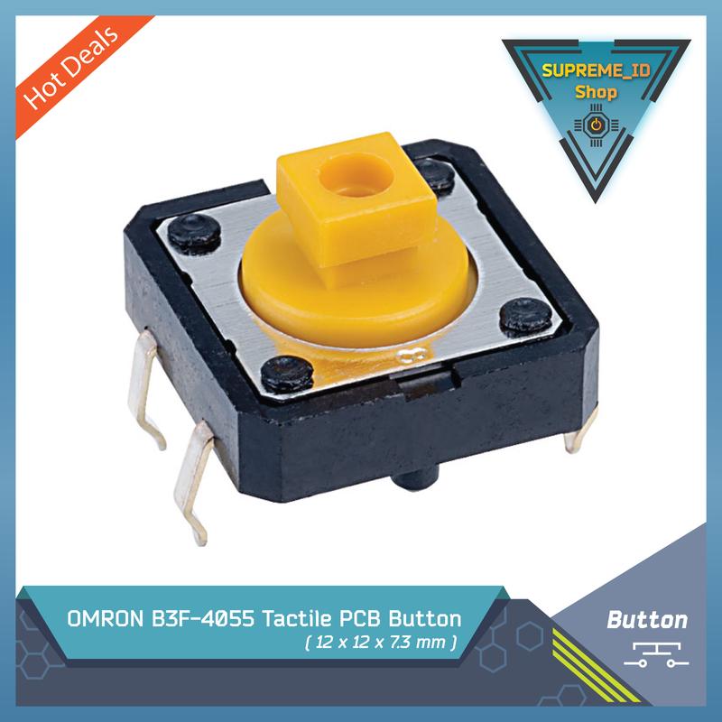 OMRON B3F-4055 PCB & Breadboard Tactile Button |12 x 12 x 7. - Shop ...