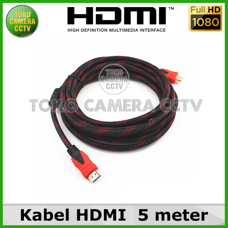 KABEL HDMI 5 METER / HDMI TO HDMI 5M - Shop | Tokopedia
