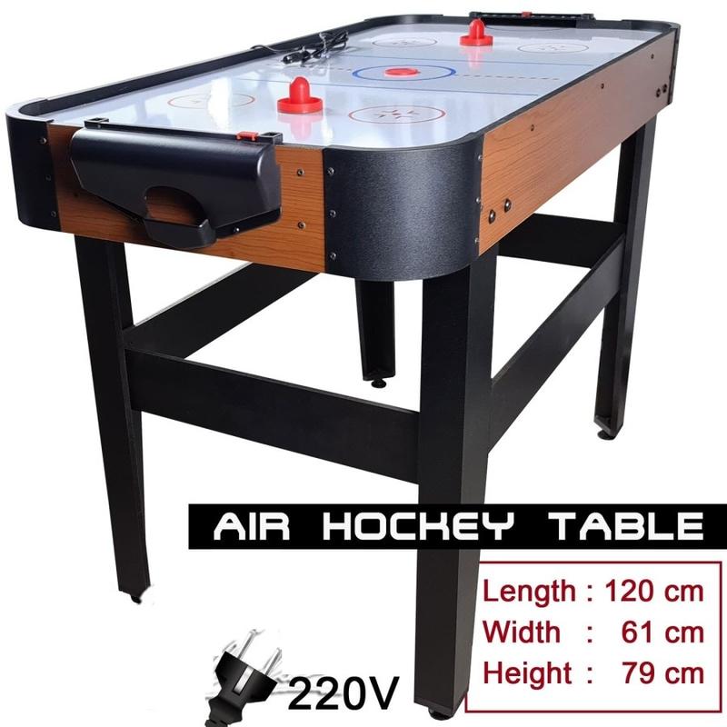 Electric Air Hockey Table 4-ft Mainan Hadiah Meja Hoki Hokki Timezone ...