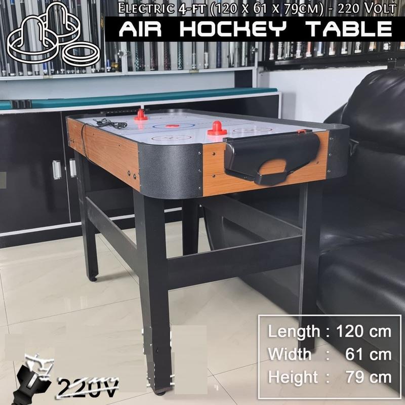 Electric Air Hockey Table 4-ft Mainan Hadiah Meja Hoki Hokki Timezone ...