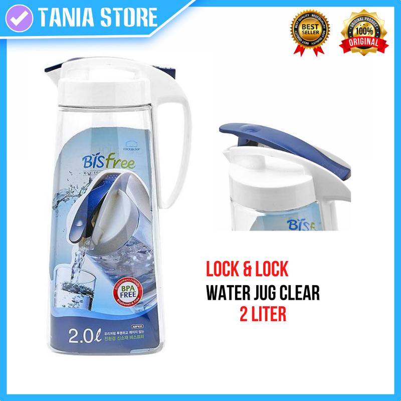 Botol Minyak Goreng 2 Liter Bening - Lock Clear Dispenser Cooking ...