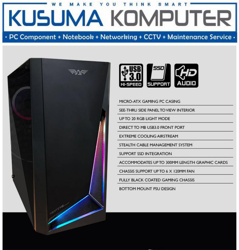 Armaggeddon NIMITZ N5 Casing PC Gaming - Shop | Tokopedia