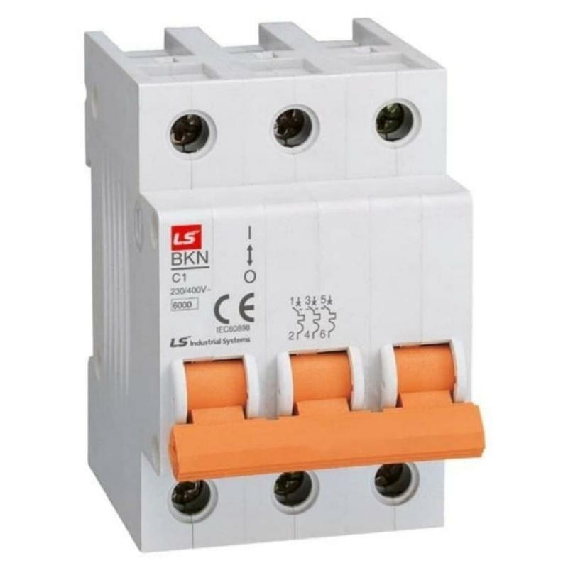 MCB 1A - 32A 3P / 3 Phase BKN Series 6Ka merk LS Electric Korea - Shop ...