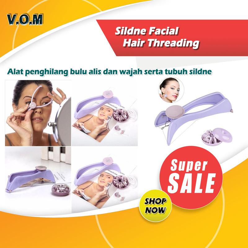 Sildne Facial Hair Threading Face and Body Hair Removal 0505 - Shop ...