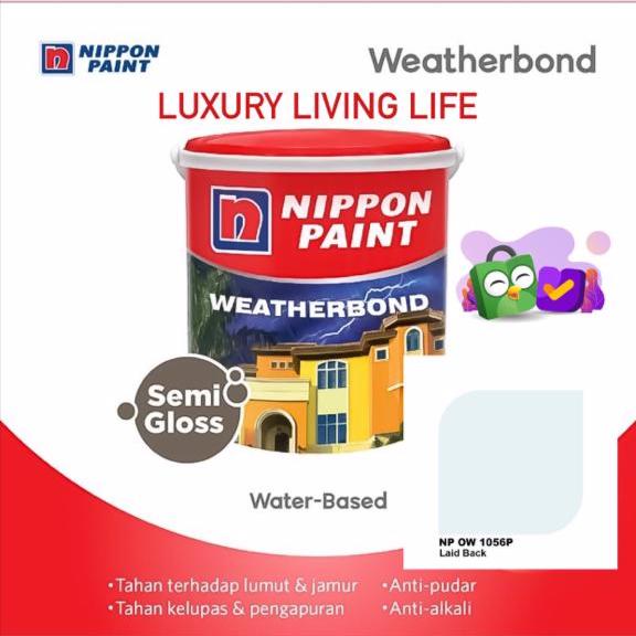 Jual Cat Tembok Weatherbond Nippon Paint Laid Back 20L Pail Exterior ...