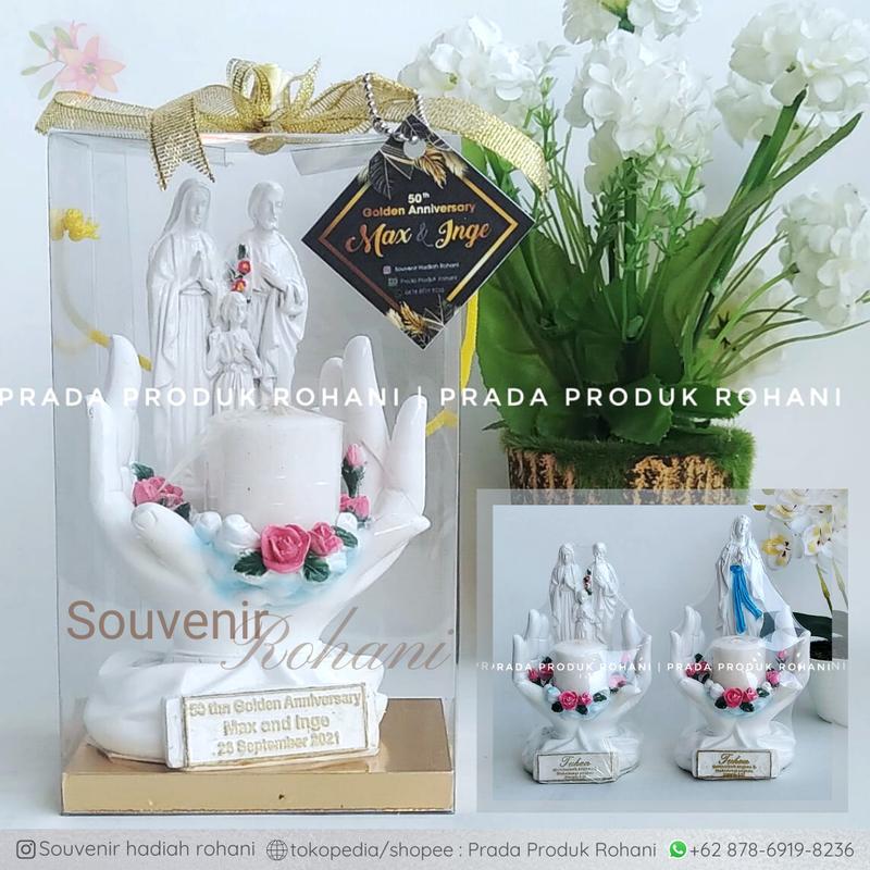 Tempat Lilin patung Bunda Maria/Tempat lilin patung Keluarga - Shop | Tokopedia