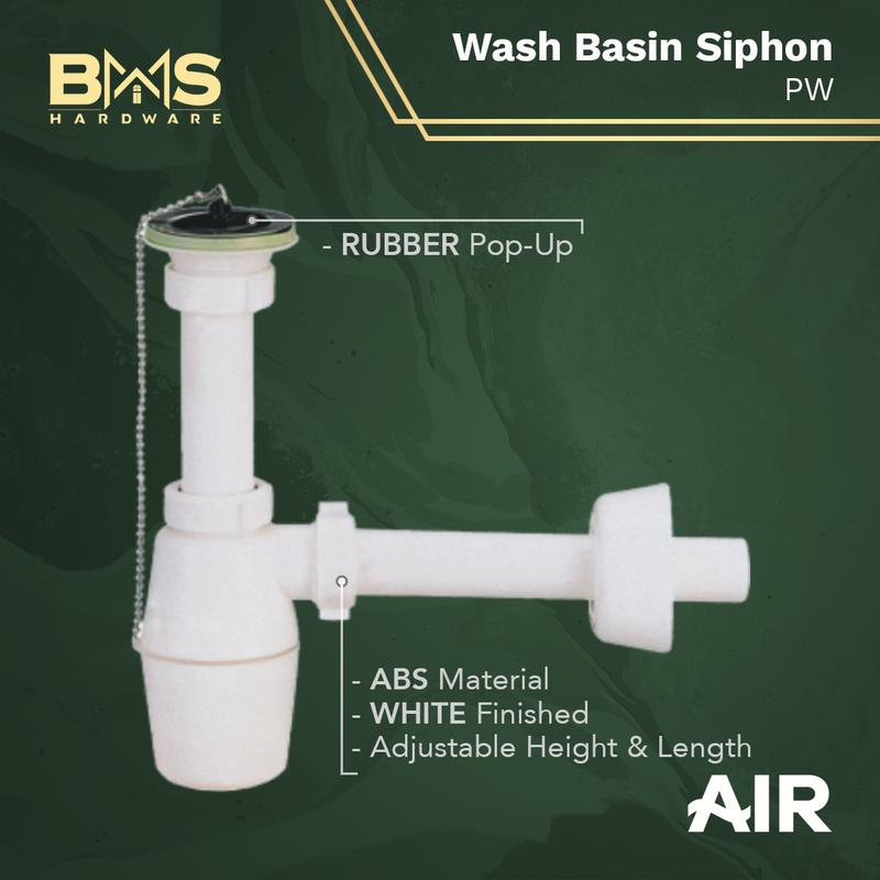 AIR Pop Up Sifon Pembuangan Air Wastafel Siphon PW - Shop | Tokopedia