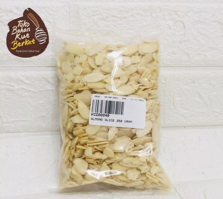 ALMOND SLICE KEMASAN REPACK / KACANG ALMOND SLICE - Shop | Tokopedia