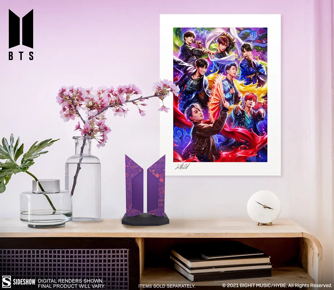 SIDESHOW Premium BTS Logo: 7 With You, a limited-edition licensed BTS ...