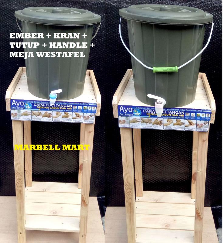 Meja Dispenser dan Galon/Meja Wastafel Portable + Ember Kran - Shop ...