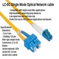 Jual Patch Cord SC LC UPC 1m Duplex FO RIV PatchCord 1 Meter Fiber ...