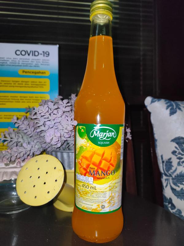 MARJAN MANGO SQUASH 450ML / Sirup Mangga - Shop | Tokopedia