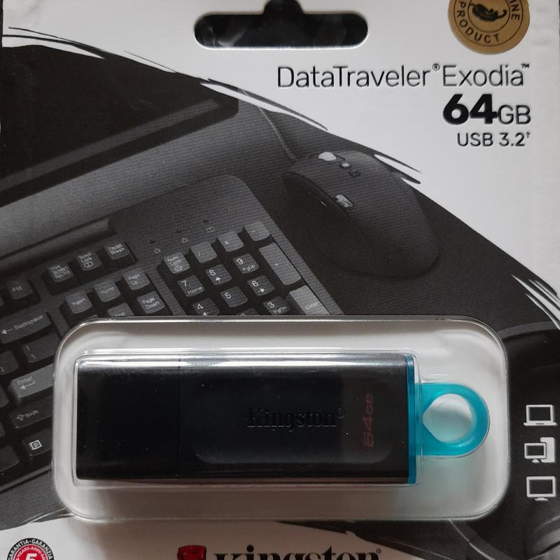 flashdisk kingston 64gb usb 3.2 data traveler exodia 64gb us - Shop ...