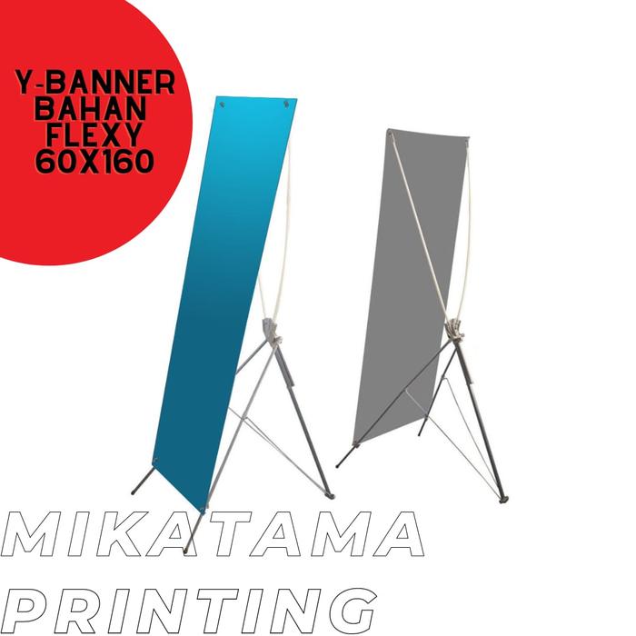 Jual Y-Banner bahan Flexy 60x160 - Kab. Tangerang - Mikatama Digital ...