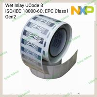 Jual UHF Paper Label NXP U8 | U8 Sticker UHF ISO/IEC 18000-6C 73mm x ...