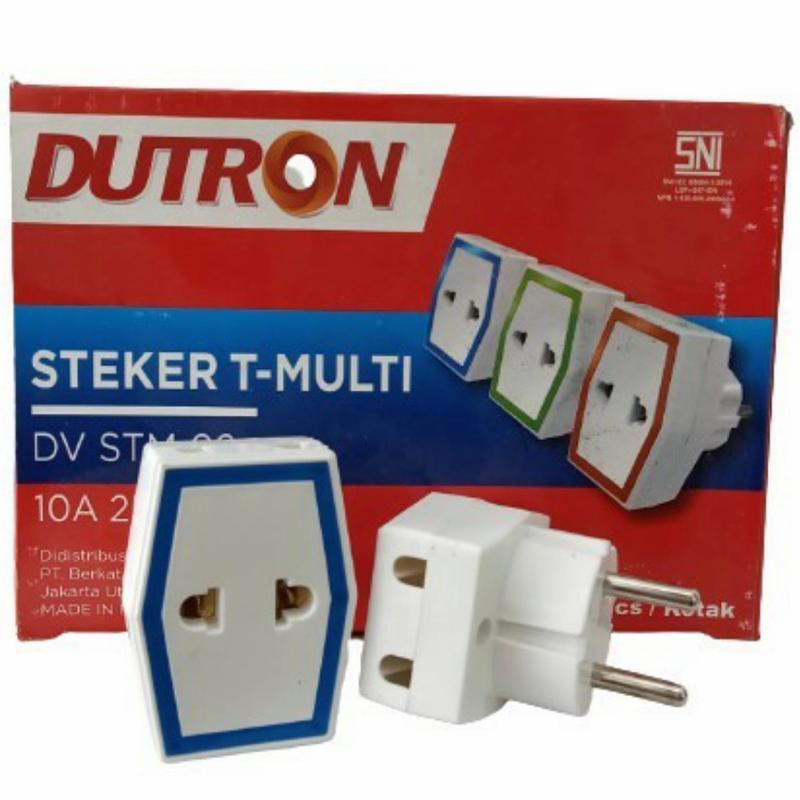 Colokan Listrik - Steker T Multi Warna Dutron SNI DV STM 02 - Shop ...