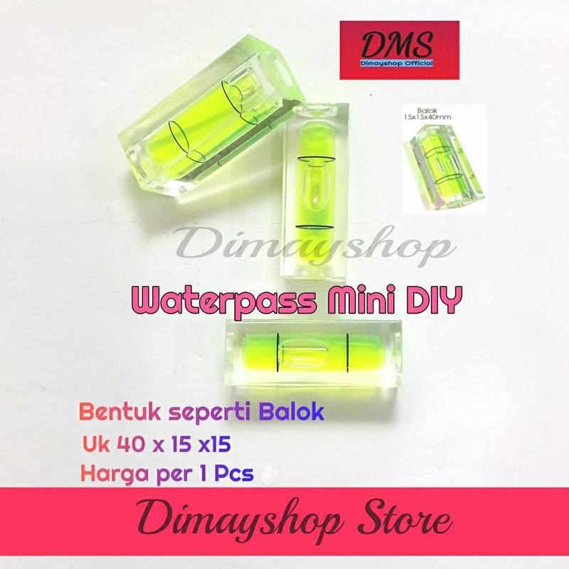 Waterpass Mini DIY Model Balok uk 40x15x15 presisi tinggi - Shop ...