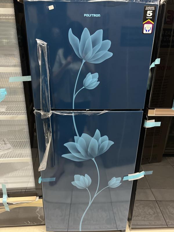 Kulkas 2 Pintu Polytron Metal Door Series -PRB 219B/R 219 –210 Liter ...