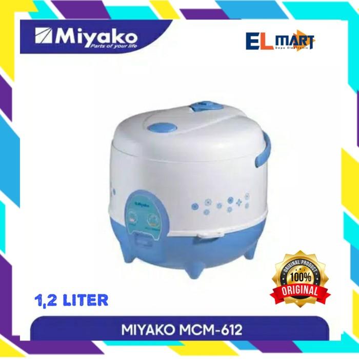 Magic Com Rice Cooker Miyako MCM 612 MCM612 1,2 Liter 1,2L - Shop ...
