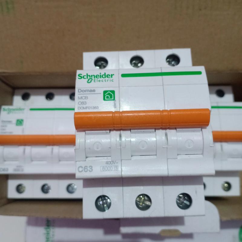 mcb 3p 3phase 63amper schneider - Shop | Tokopedia