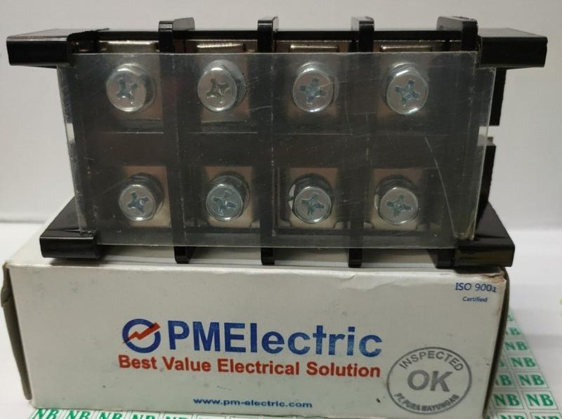 Solid Terminal Block Merk PM 4Pole 100A - Shop | Tokopedia