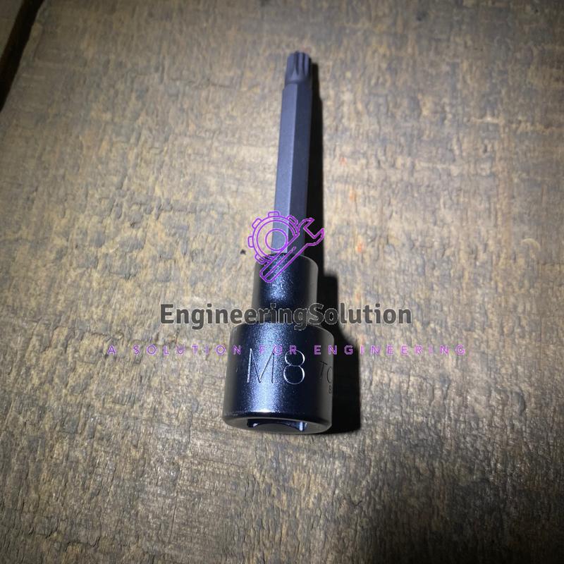 Kunci Sok L Bintang 12/Kunci Sok L Spline M8 TOPTUL - Shop | Tokopedia